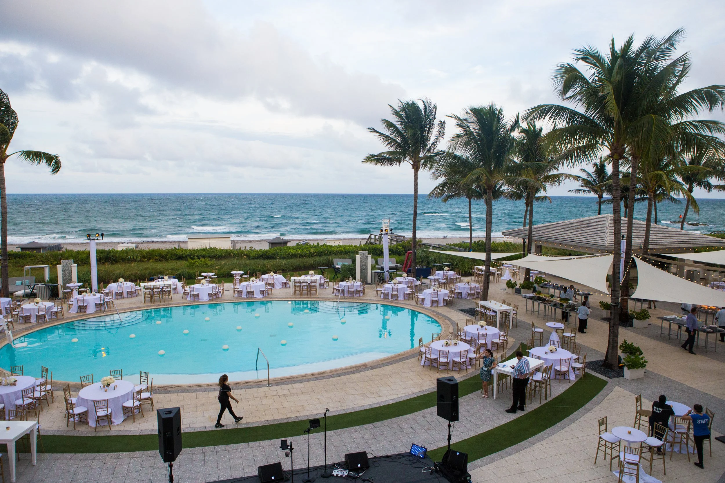 Poolside Corporate Event — Boca By Design