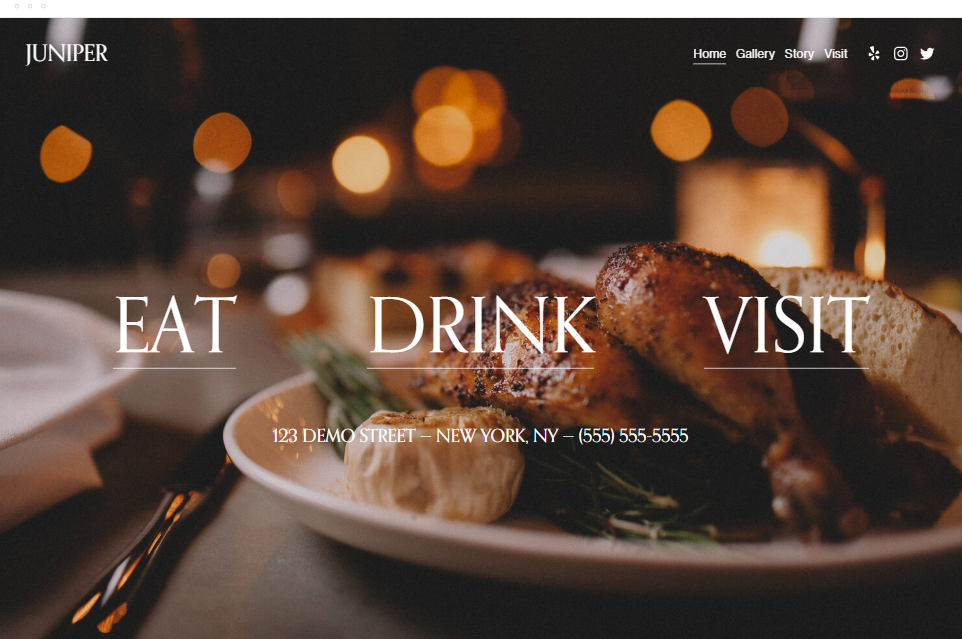 Best Squarespace Templates for Restaurant And Food Websites