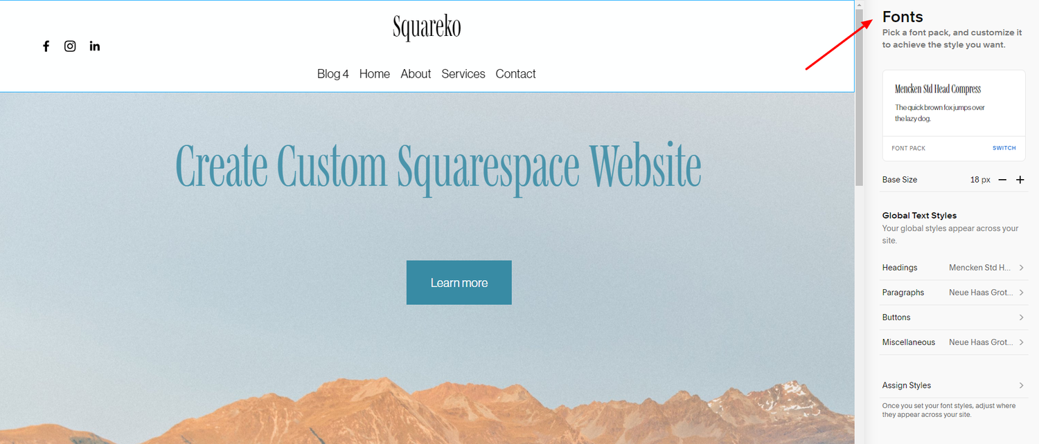 Top 5 Customizations for Your Header Navigation in Squarespace 7.1
