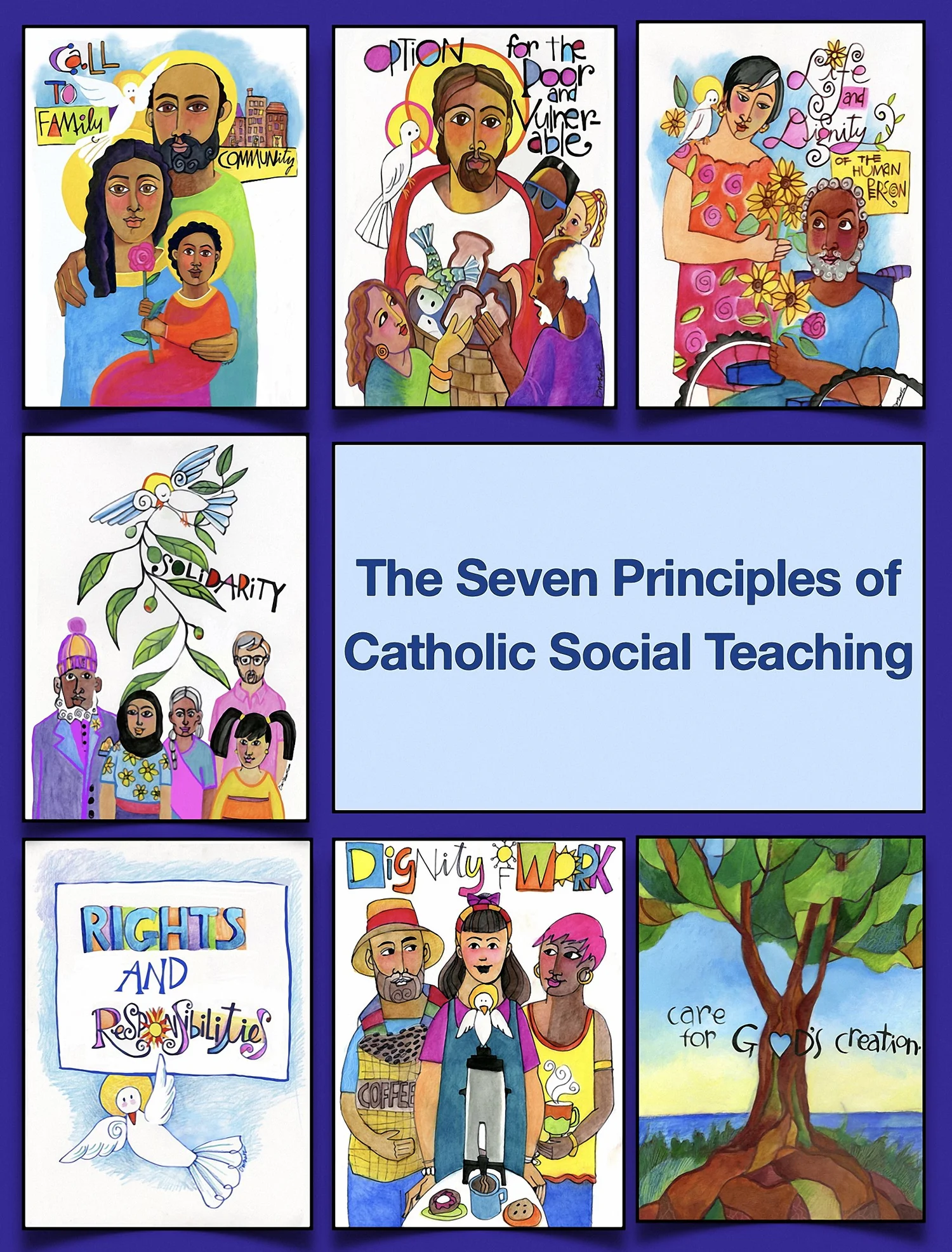 Salesian Art: Catholic Social Teachings — Oblates of St. Francis de Sales