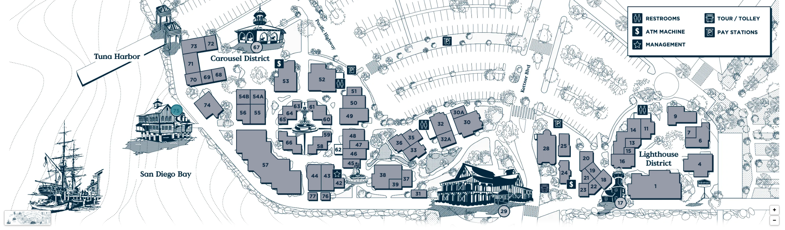 Shorebird | Dining at Seaport Village San Diego Waterfront — Seaport ...