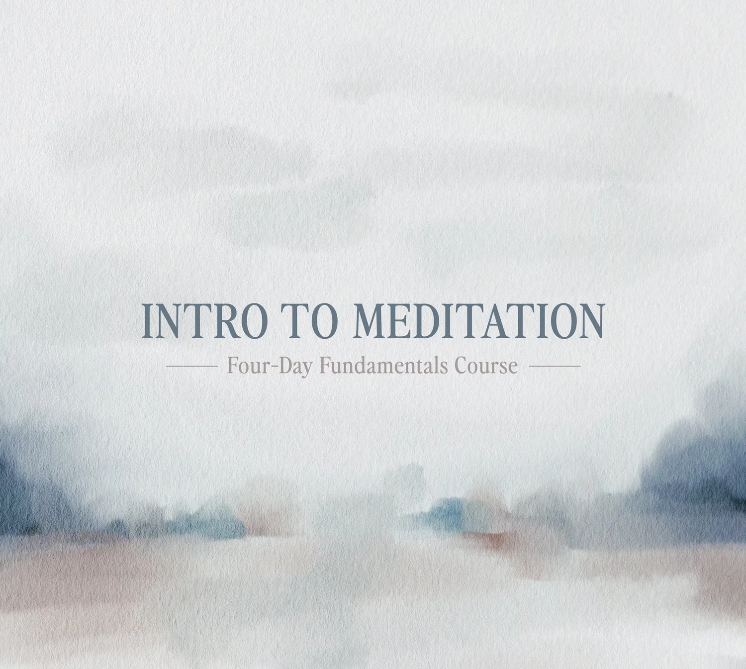 Intro to Meditation Course — Sharon Salzberg