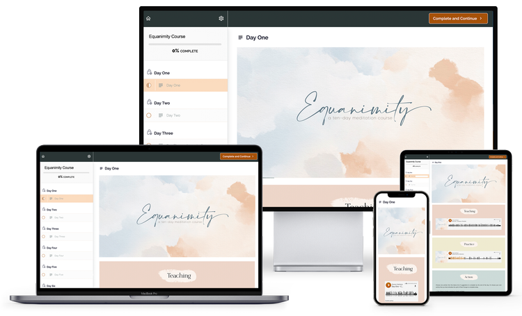 Equanimity: A Ten-Day Wisdom Course — Sharon Salzberg