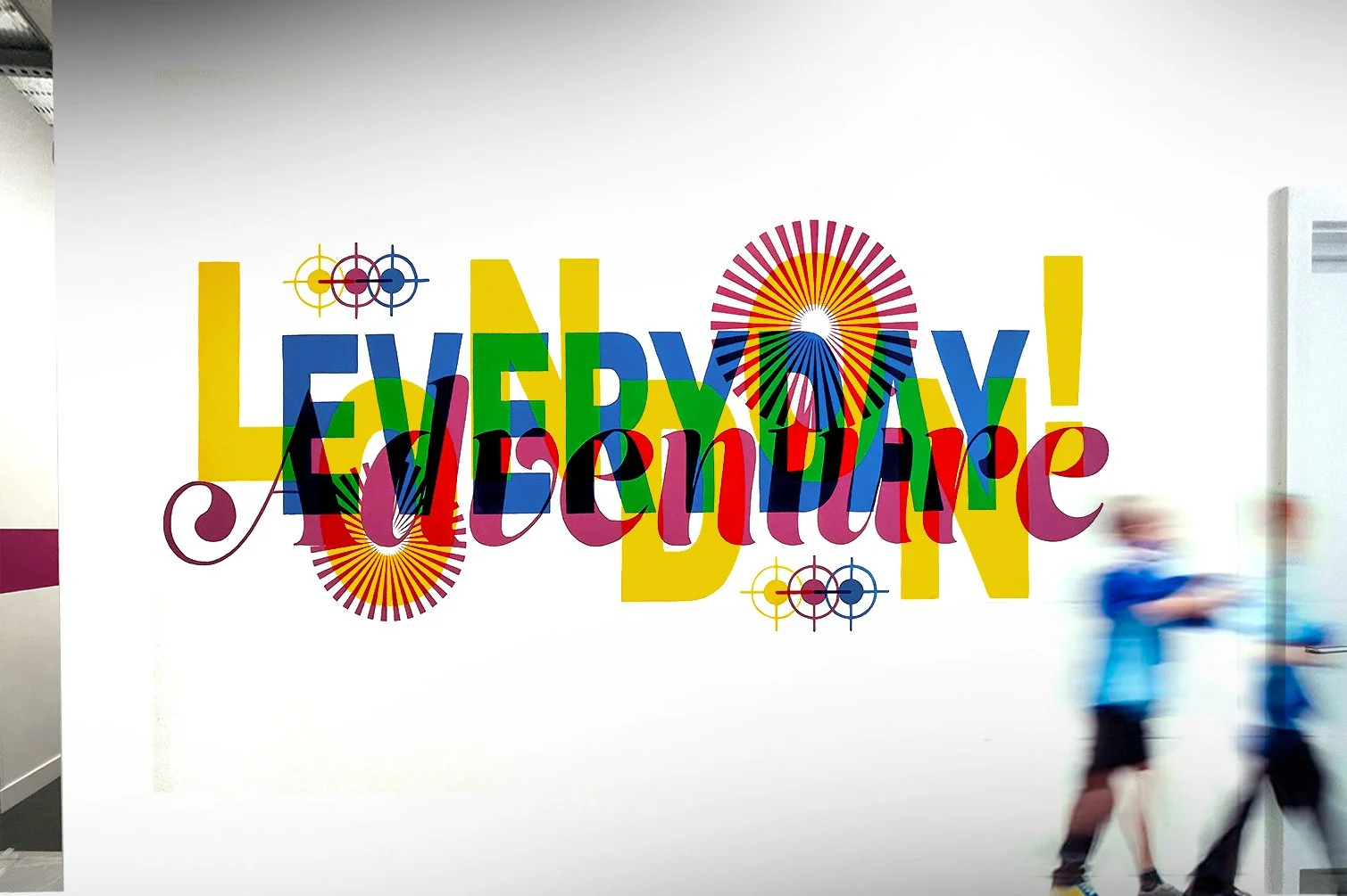 CMYK - Themed Mural Transforming School Values into Art — JOY COLLECTIVE