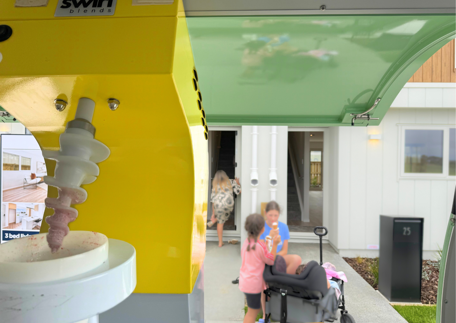 Ice Cream Cart Hire Packages | Real Fruit Ice Cream for Events NZ — Swirl Blends Real Fruit Ice ...