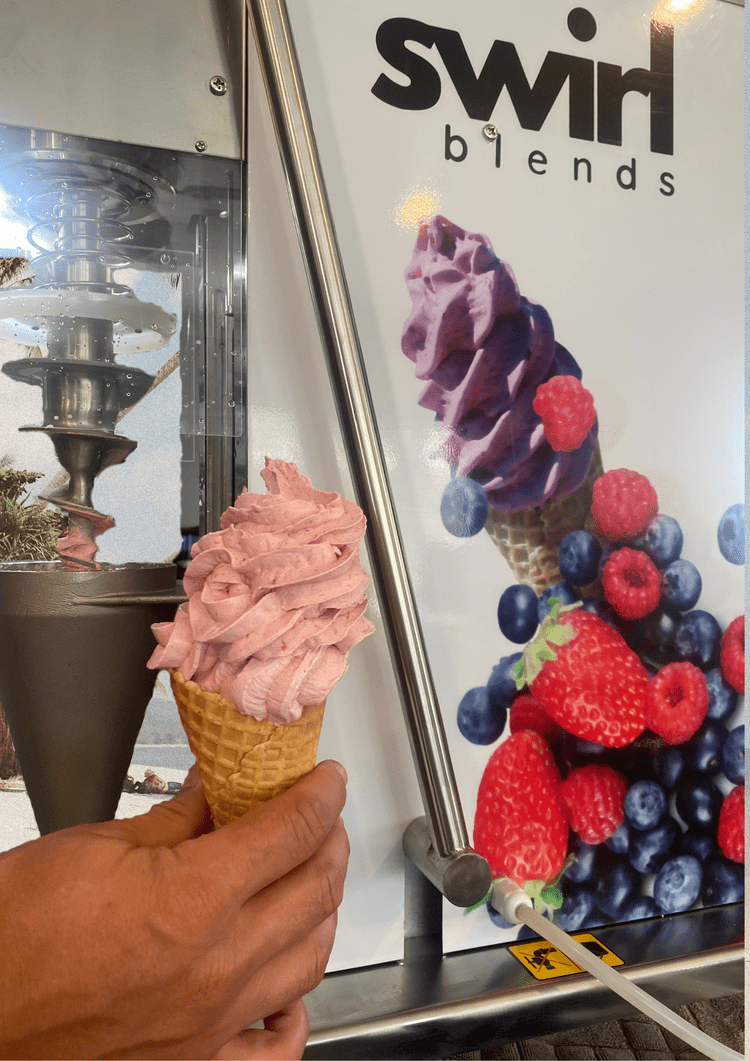 Real Fruit Turbo Twist Ice Cream Machine | Automatic Real Fruit Ice ...