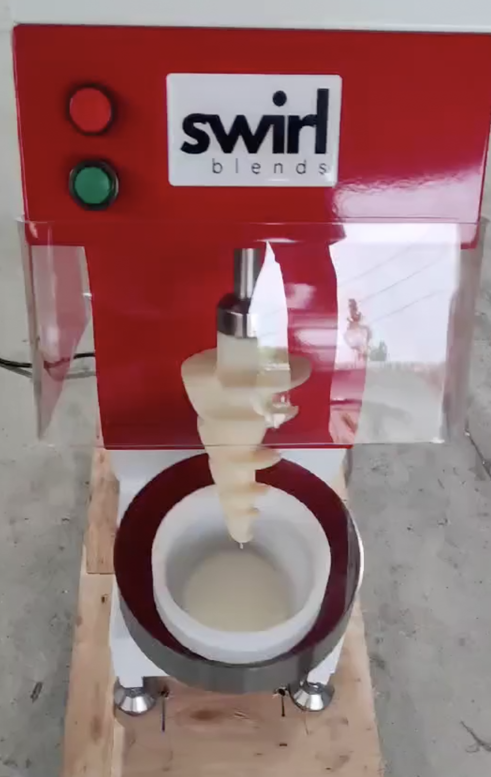 Real Fruit Turbo Twist Ice Cream Machine | Automatic Real Fruit Ice ...