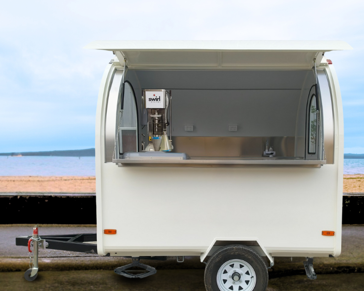 Real Fruit Ice Cream & Coffee Trailers for Sale NZ | Swirl Blends ...