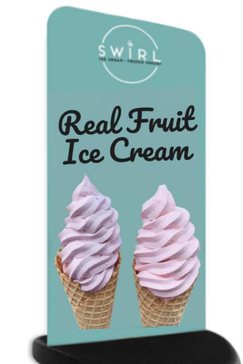 Real Fruit Ice Cream Menu – Digital Download | Ready to Print — Swirl Blends Real Fruit Ice ...