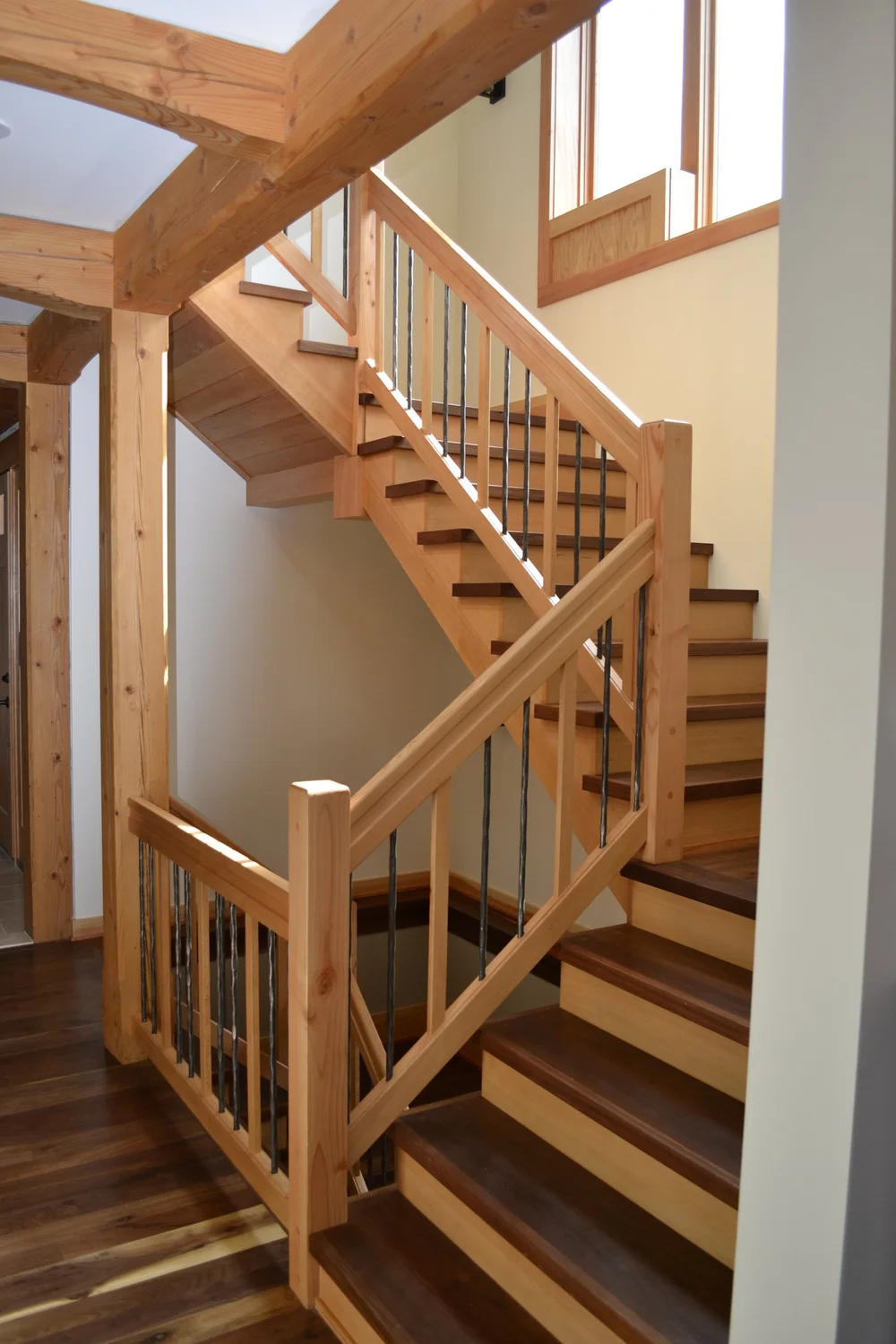 Custom Fine Woodworking Solid Wood Staircases — NEWwoodworks • New ...