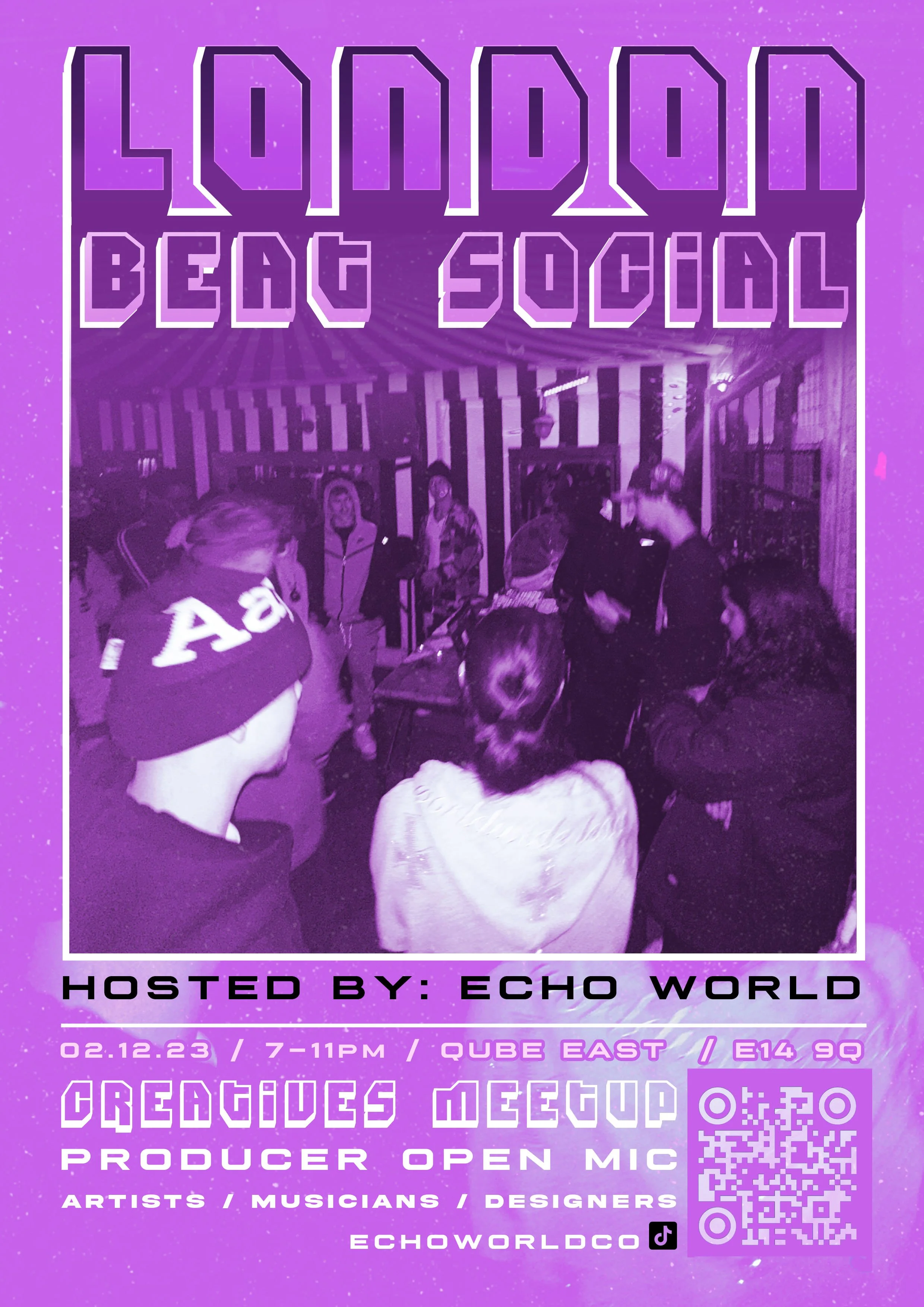 London Beat Social - 1x General Ticket — ECHO WORLD