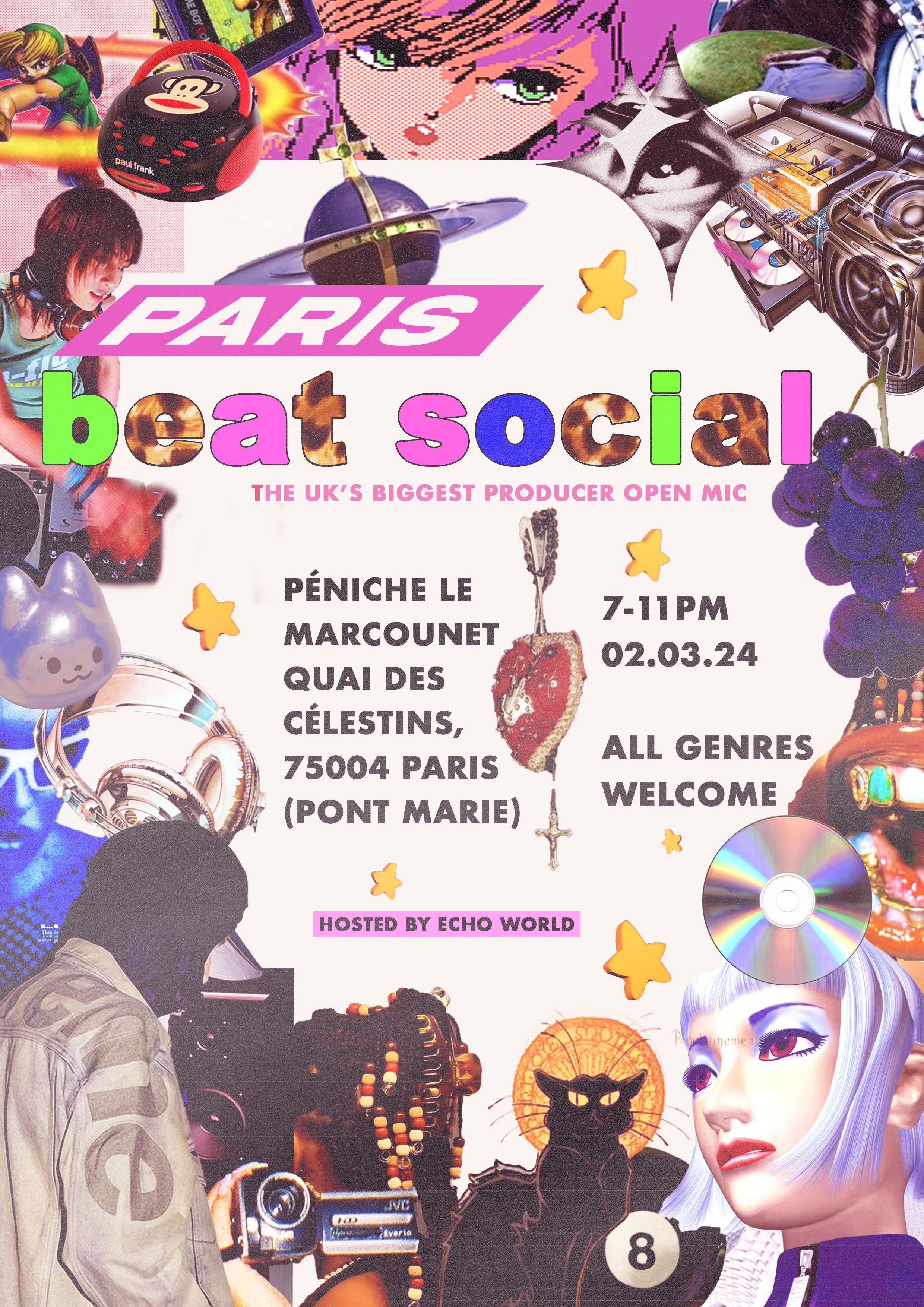London Beat Social - 1x General Ticket — ECHO WORLD