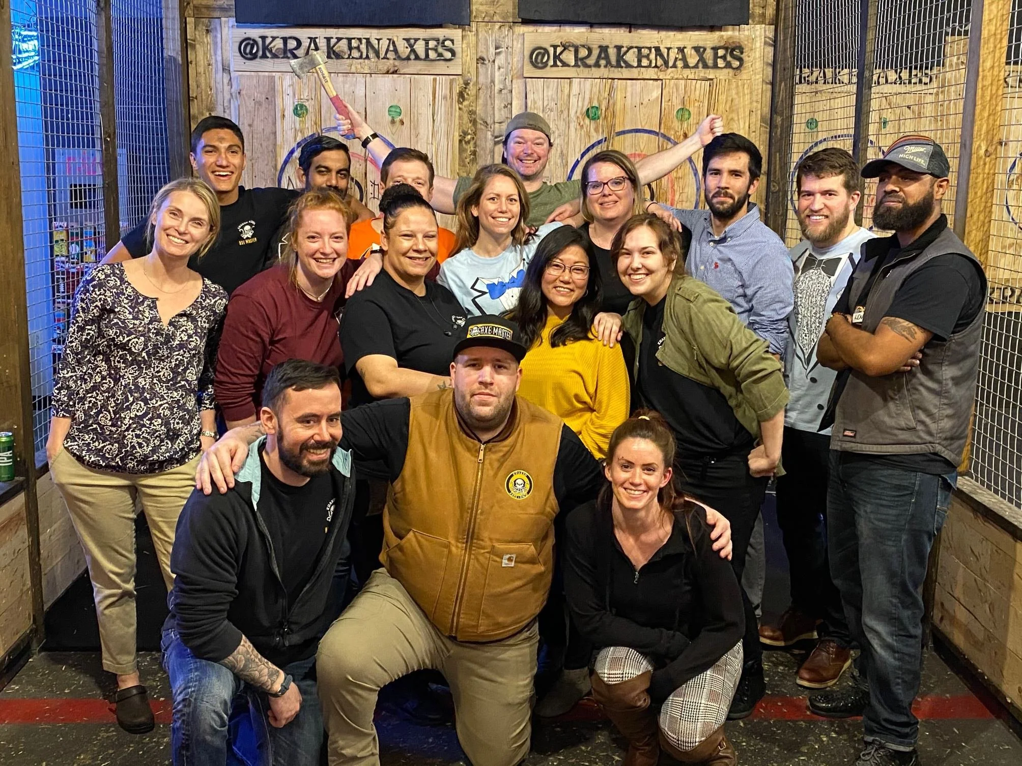 Axe Throwing — Experience Kraken