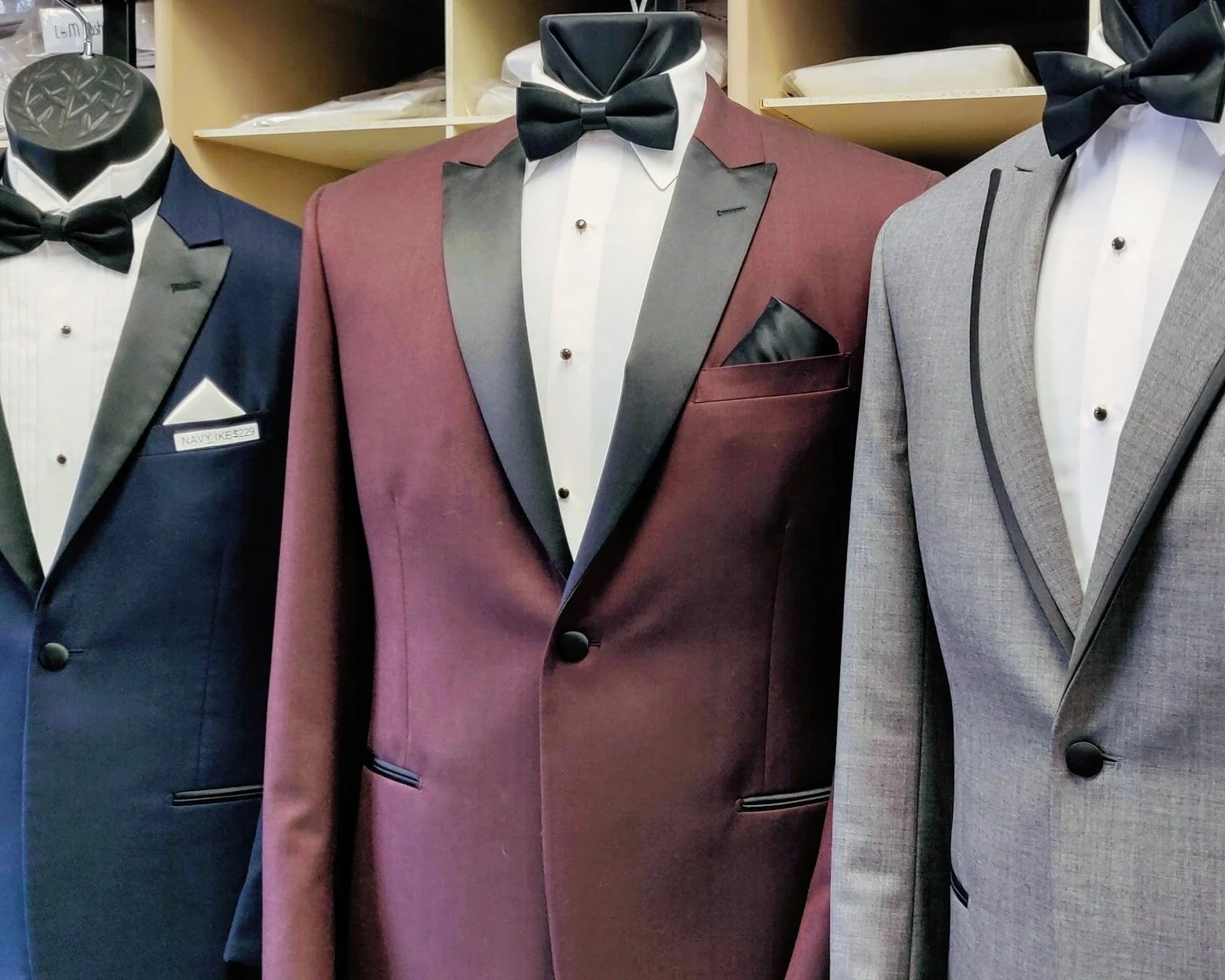 Proms — Fifty-Fifty Tuxedos