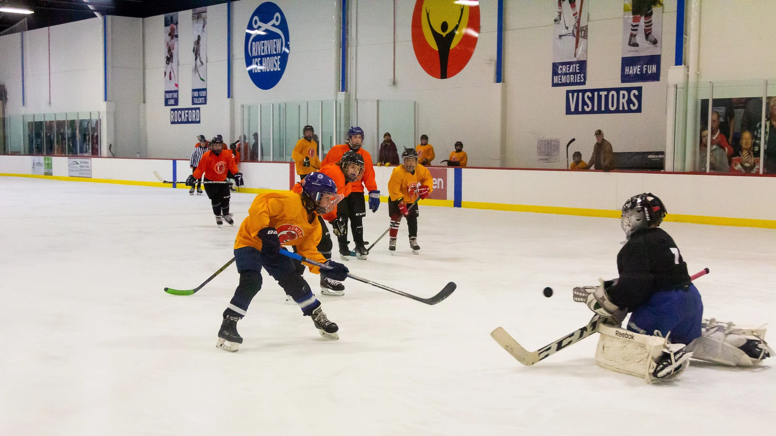 Riverview Ice House — Ice Rockford