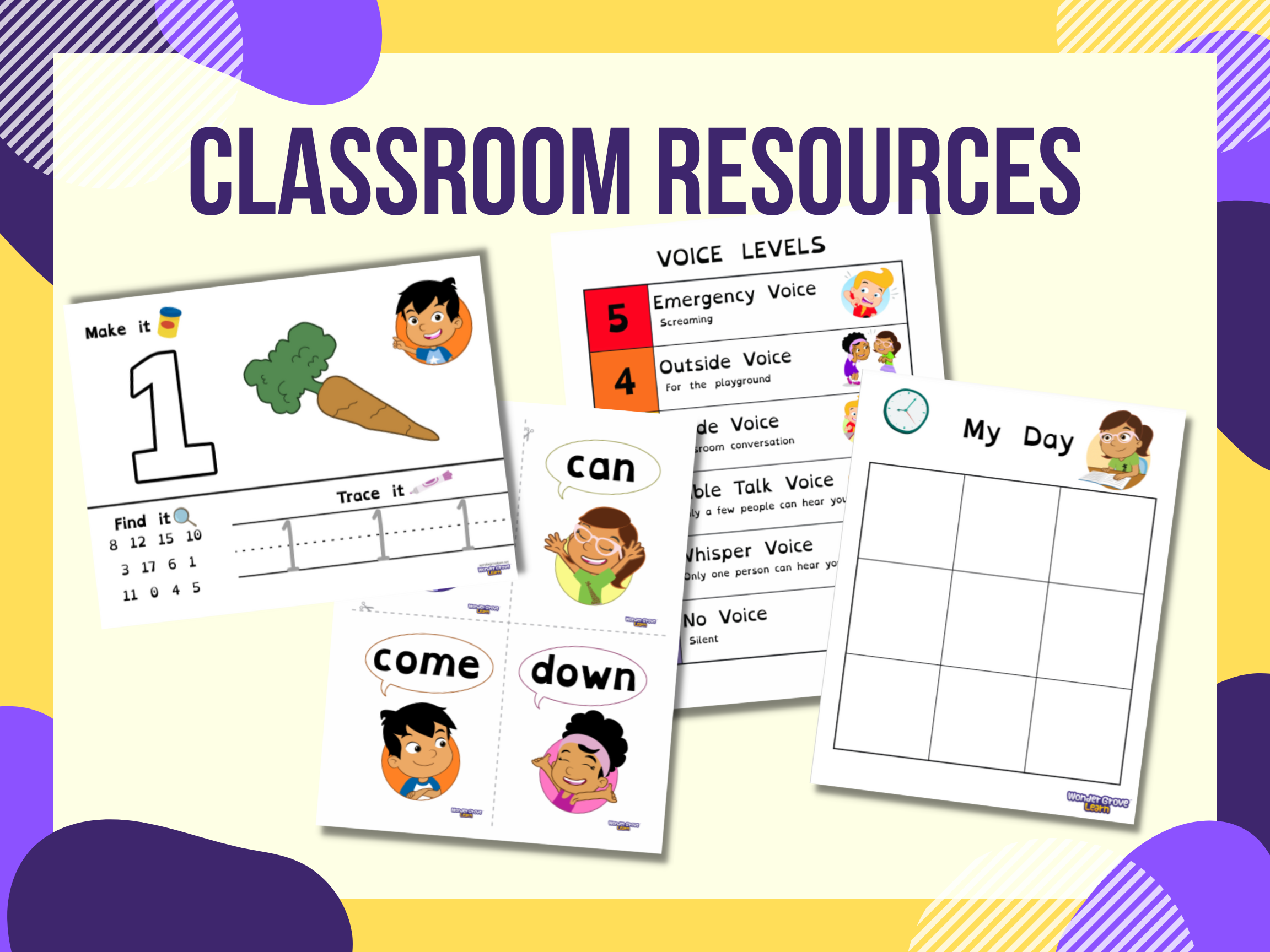 Classroom Resources — WonderGrove PreSchool