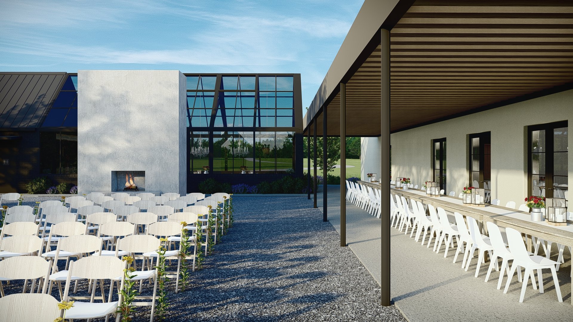 Modern Wedding Venue in North Carolina | The Lumen House