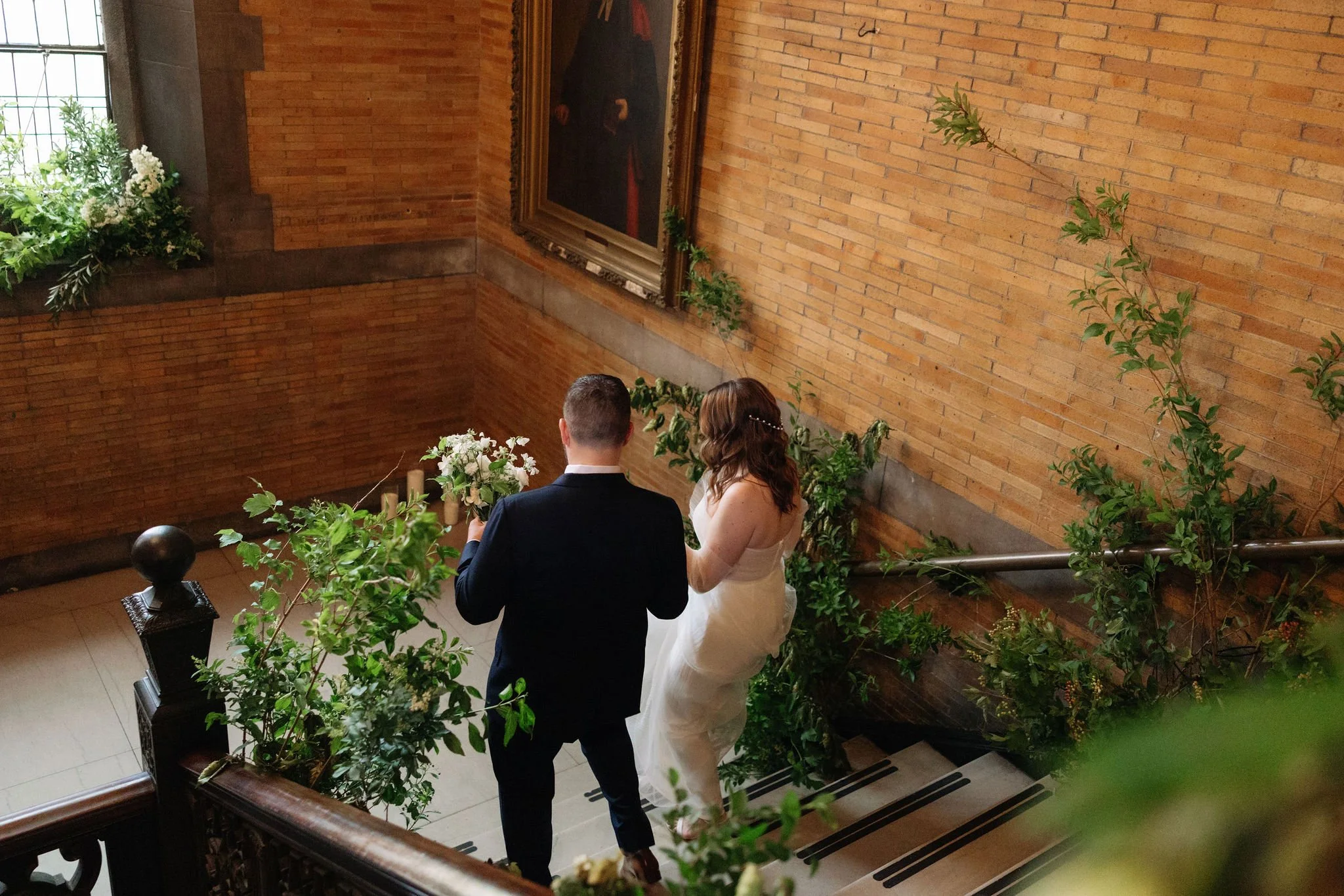 Timeless White Wedding Flowers at The Chelsea Square — Ahna Han