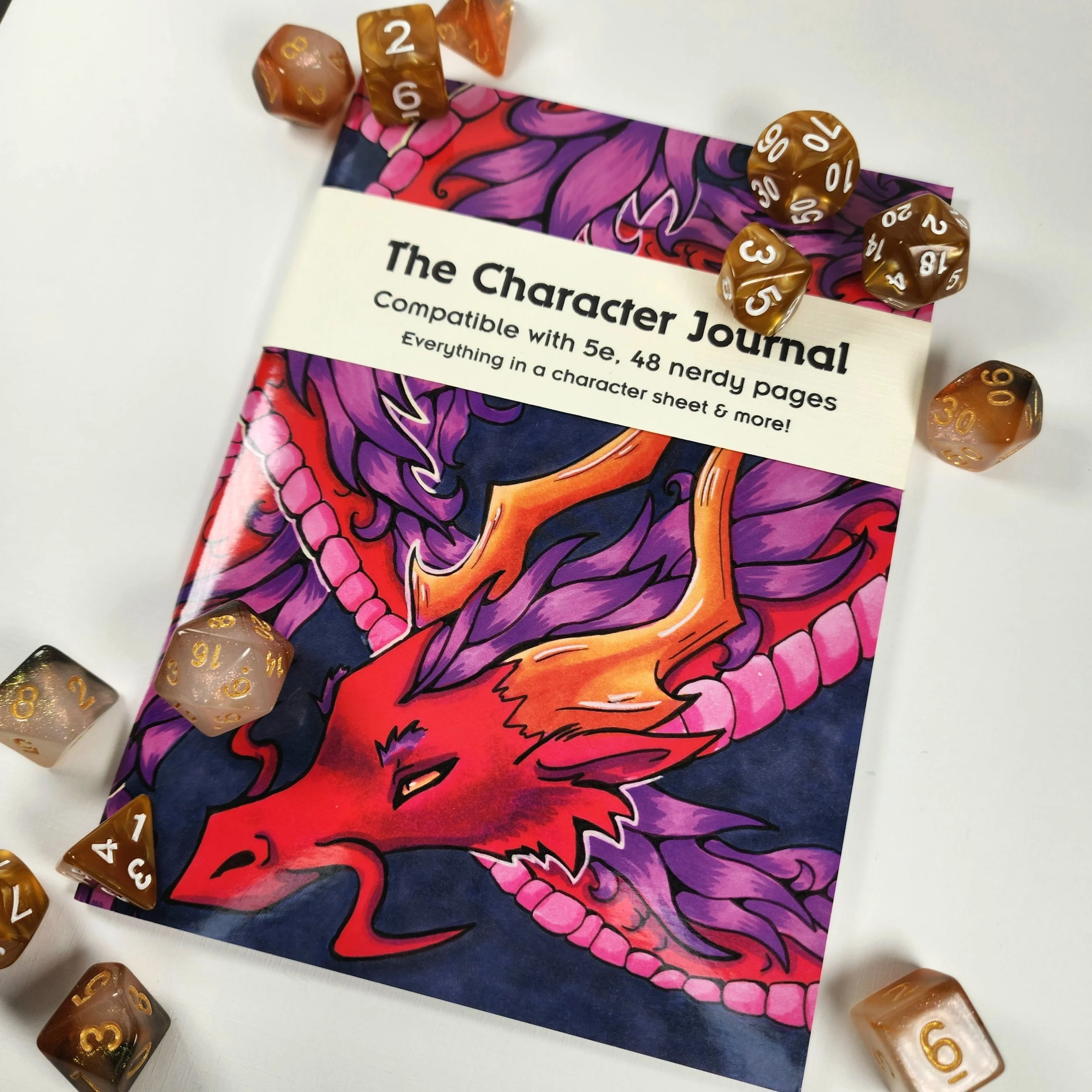 The Character Journal for Fifth Edition Dungeons and Dragons Characters ...