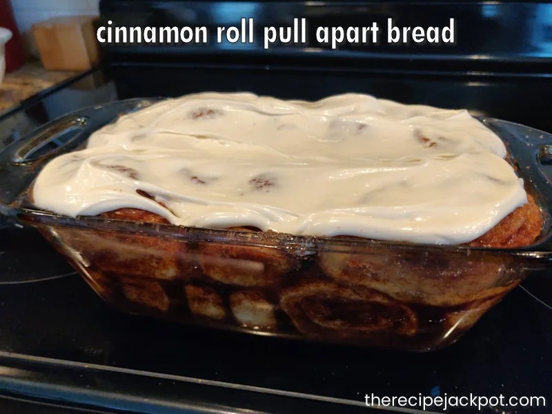 Cinnamon Roll Pull Apart Bread — The Recipe Jackpot