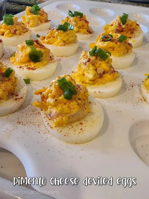 Pimento Cheese Deviled Eggs — The Recipe Jackpot
