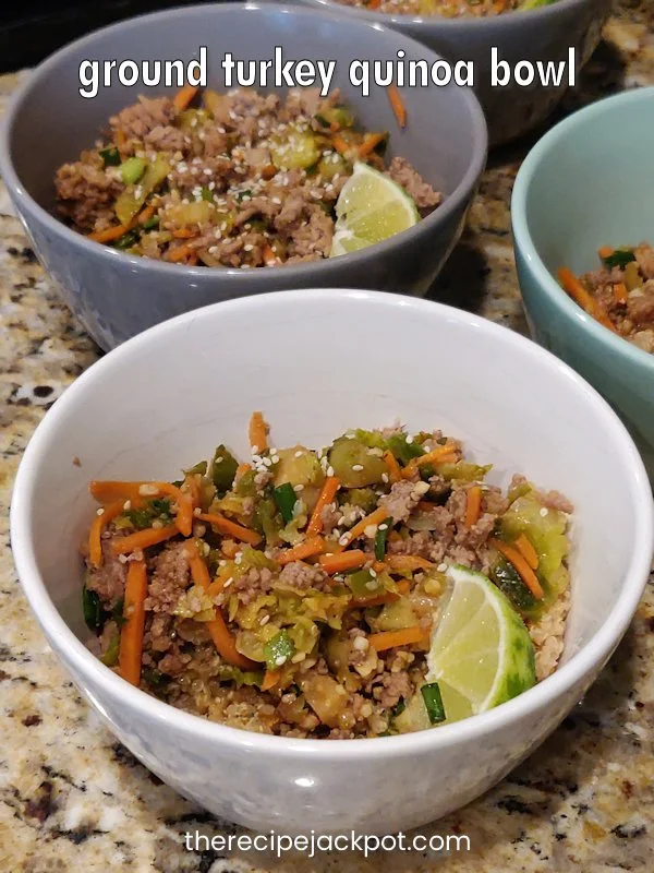 Ground Turkey Quinoa Bowl — The Recipe Jackpot