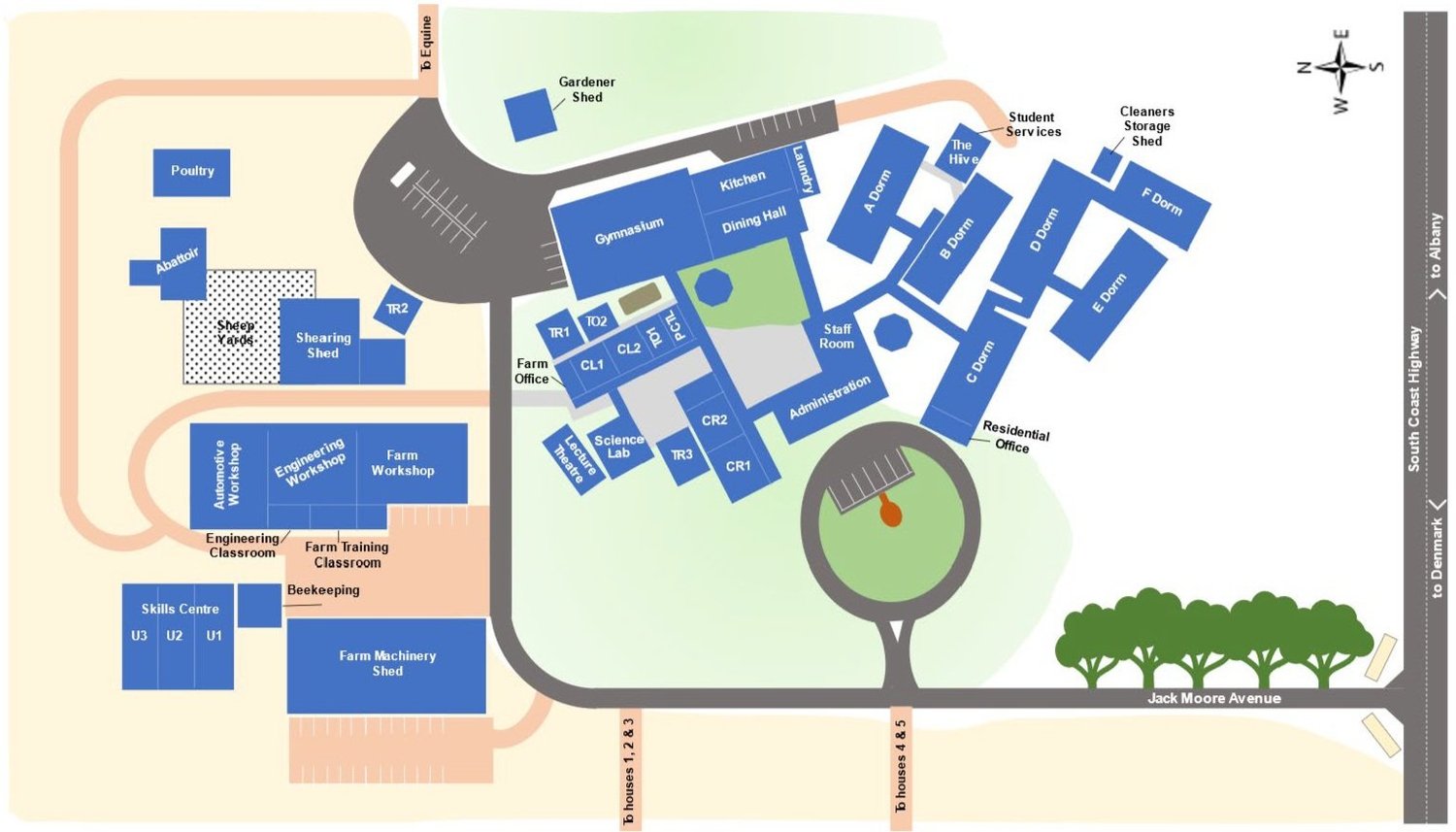 College Map | Discover Your Campus Today — WA College of Agriculture ...