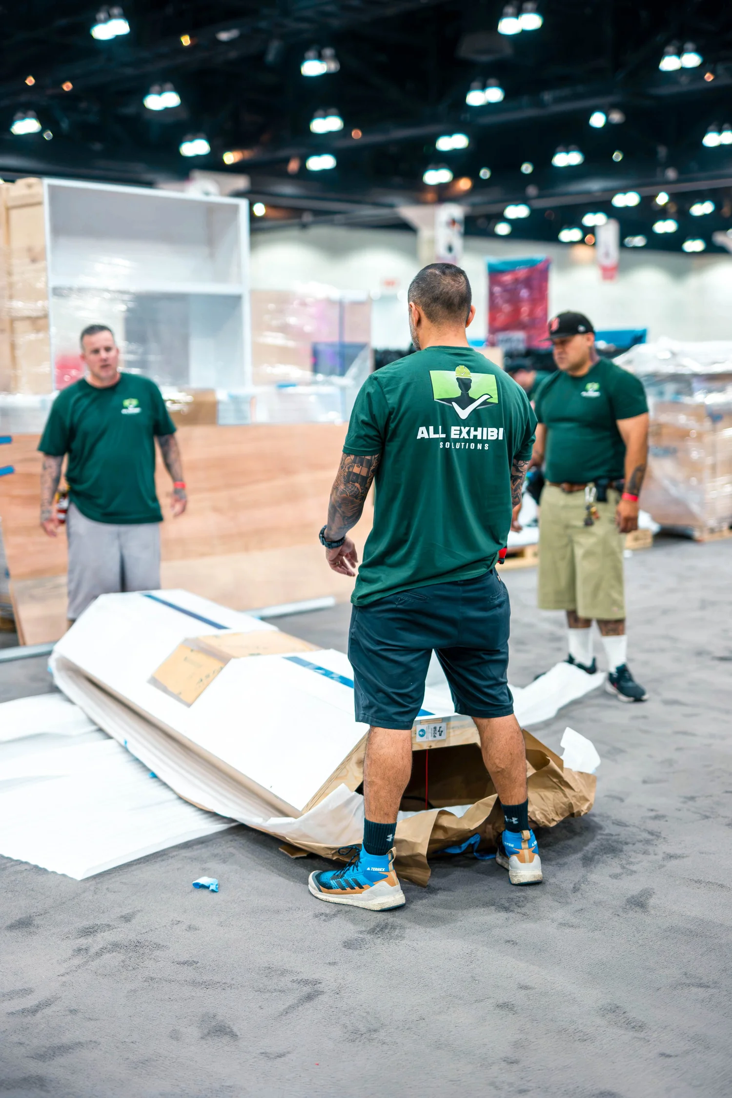 Installation and Dismantle Service | Booth Building Services