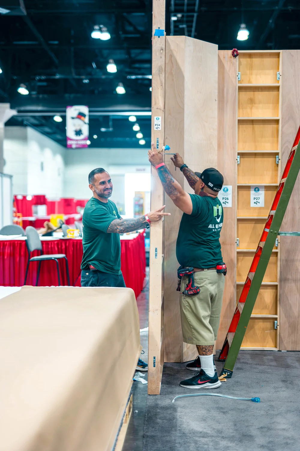 Installation and Dismantle Service | Booth Building Services