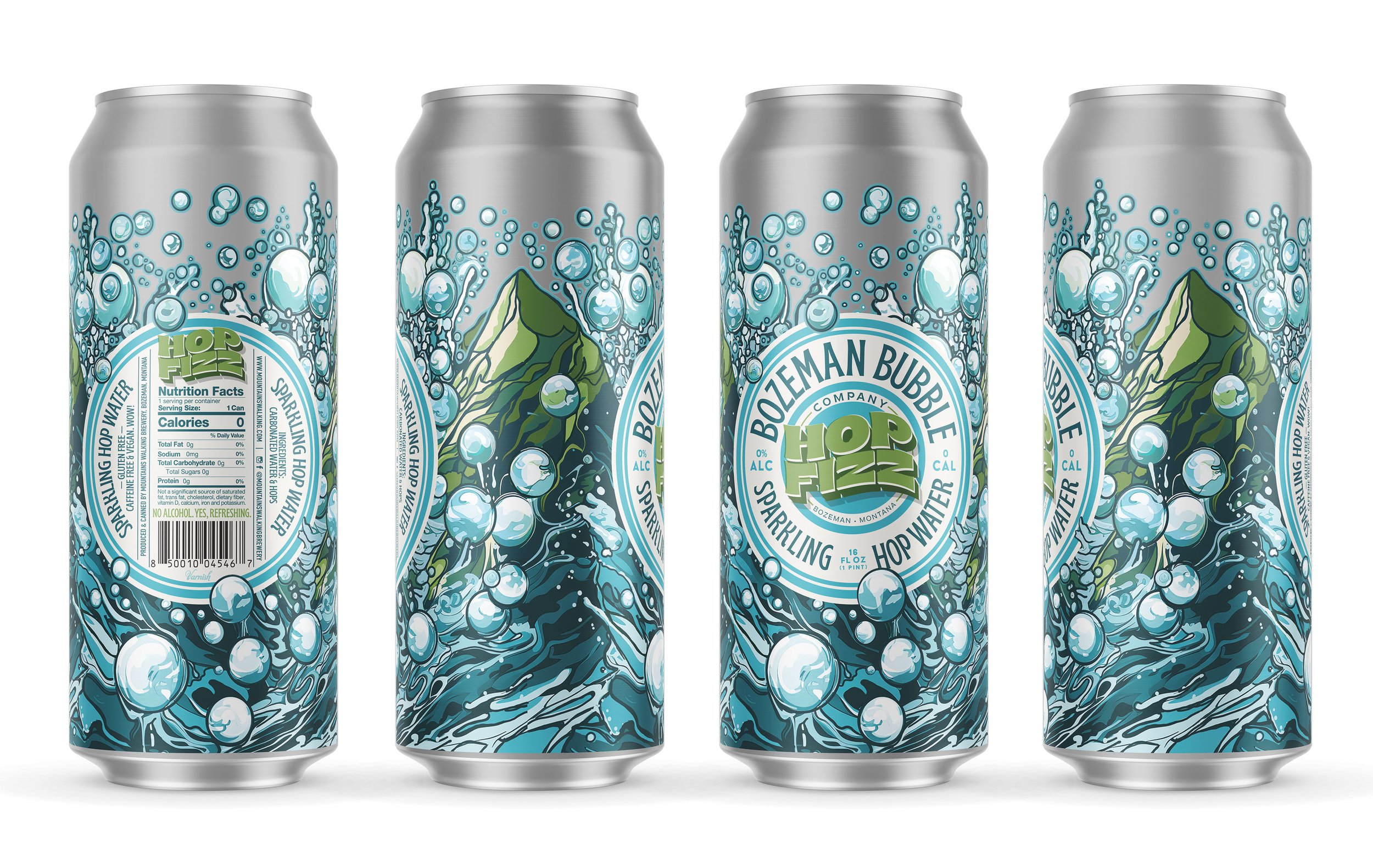 Hop Water — Bozeman Bubble