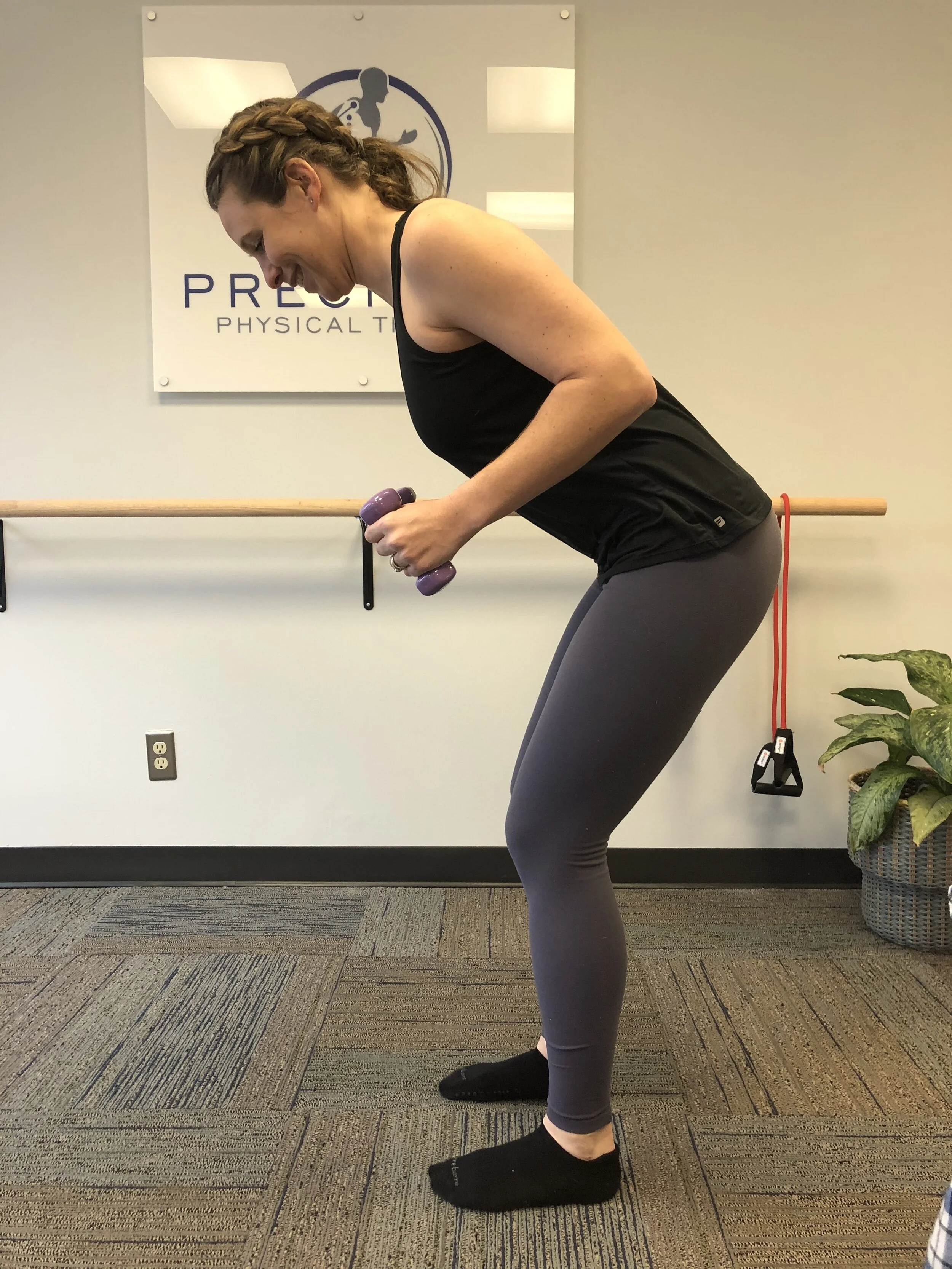 Pure Barre: Control your hip hinge with your gluteals. — Precision ...