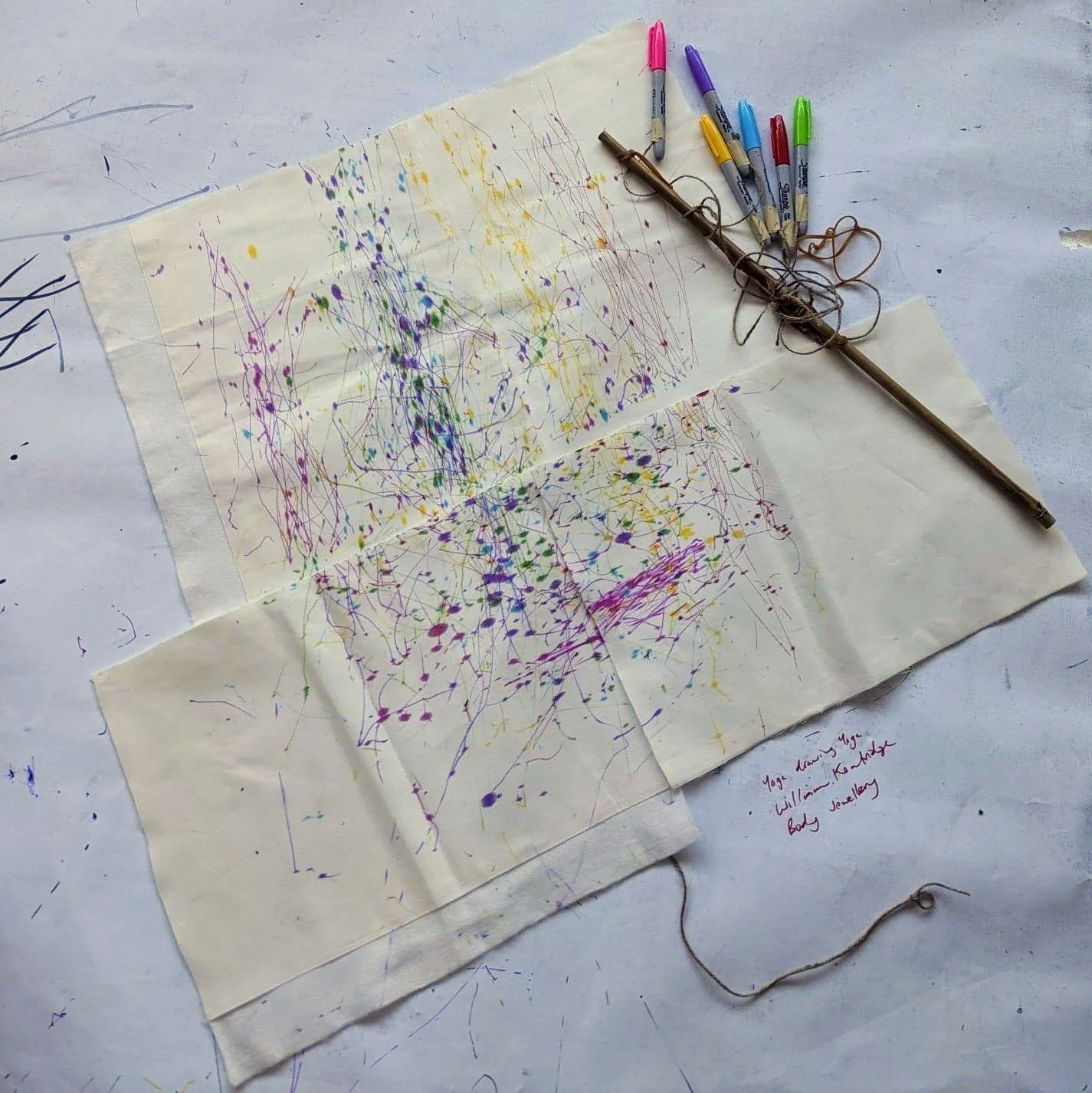 Experimental drawing workshop with Sally O'Dowd — Vault Artist Studios ...
