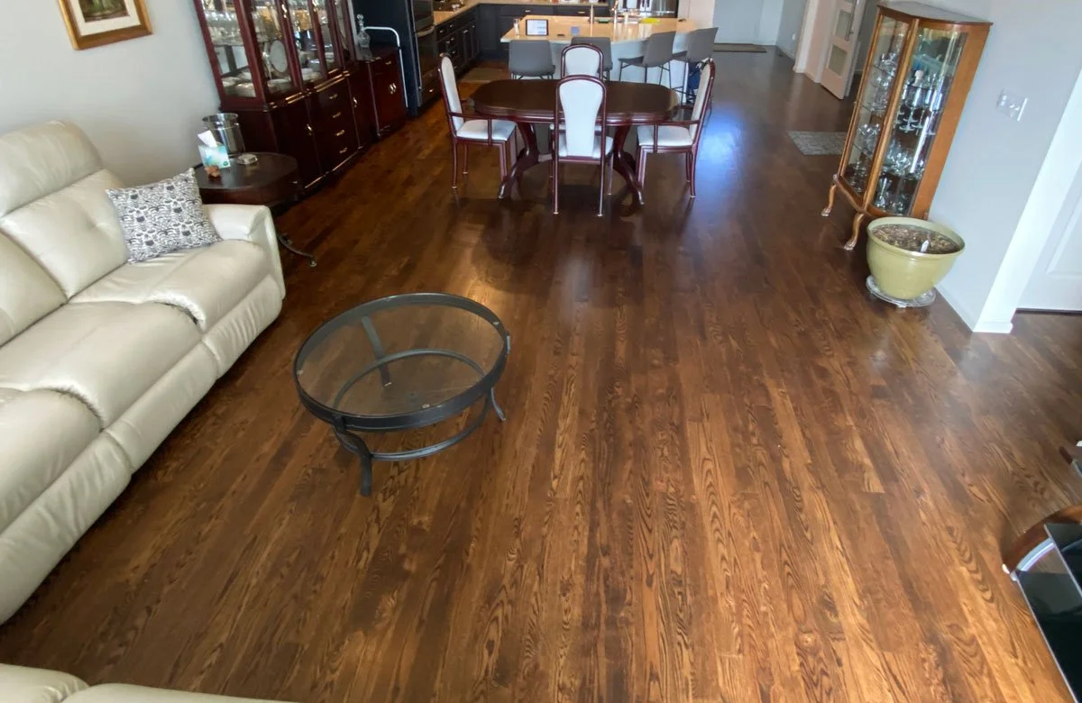 Wood Floor Refinishing and Feathering — On Point Contracting