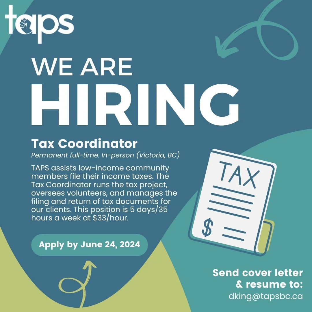 Victoria Office — Together Against Poverty Society