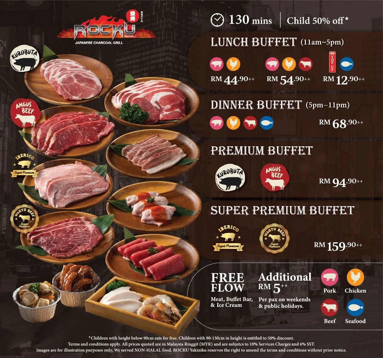 Menu — ROCKU Yakiniku Malaysia