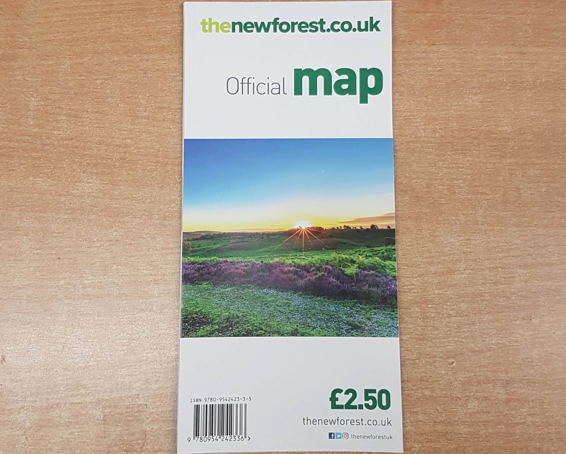 Official Map of the New Forest — New Forest Heritage