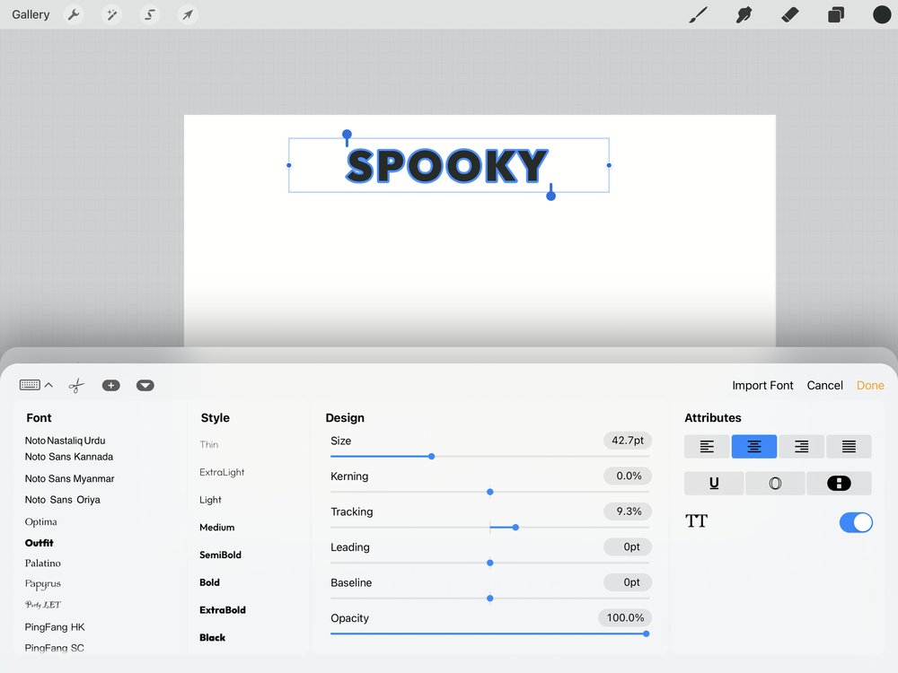 How to Create Spooky Drippy Halloween Lettering + Free Practice Guide ...