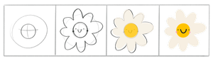 Learn How to Draw Adorable Spring Flowers: Step-by-Step Guide — Laura ...
