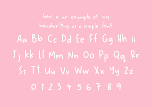 Creating Handwritten Fonts: A Simple Step-by-Step Guide for Beginners ...