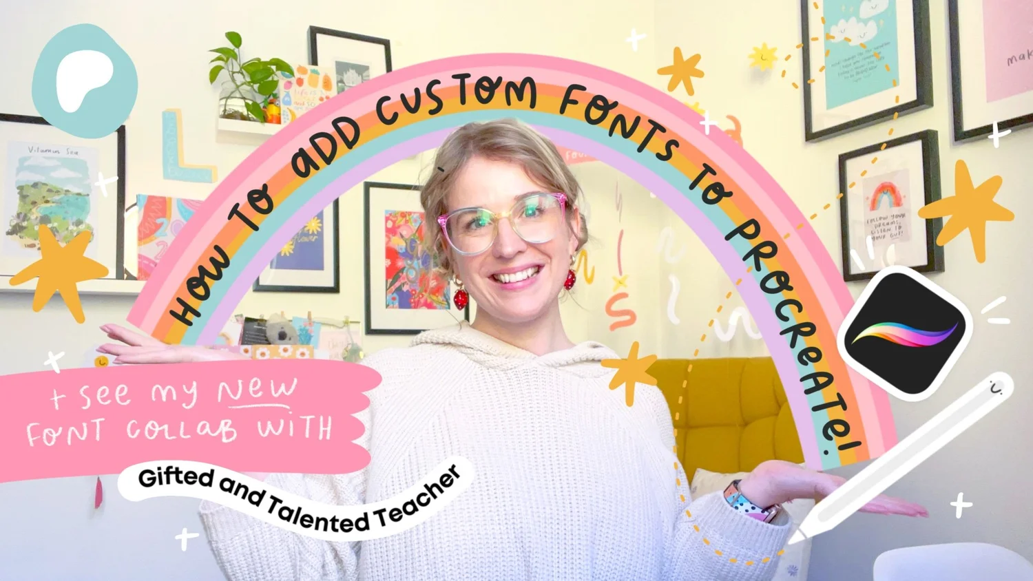 Procreate Tutorial: Easy Methods to Add Custom Fonts to Your Font Library — Laura Jane Illustrations