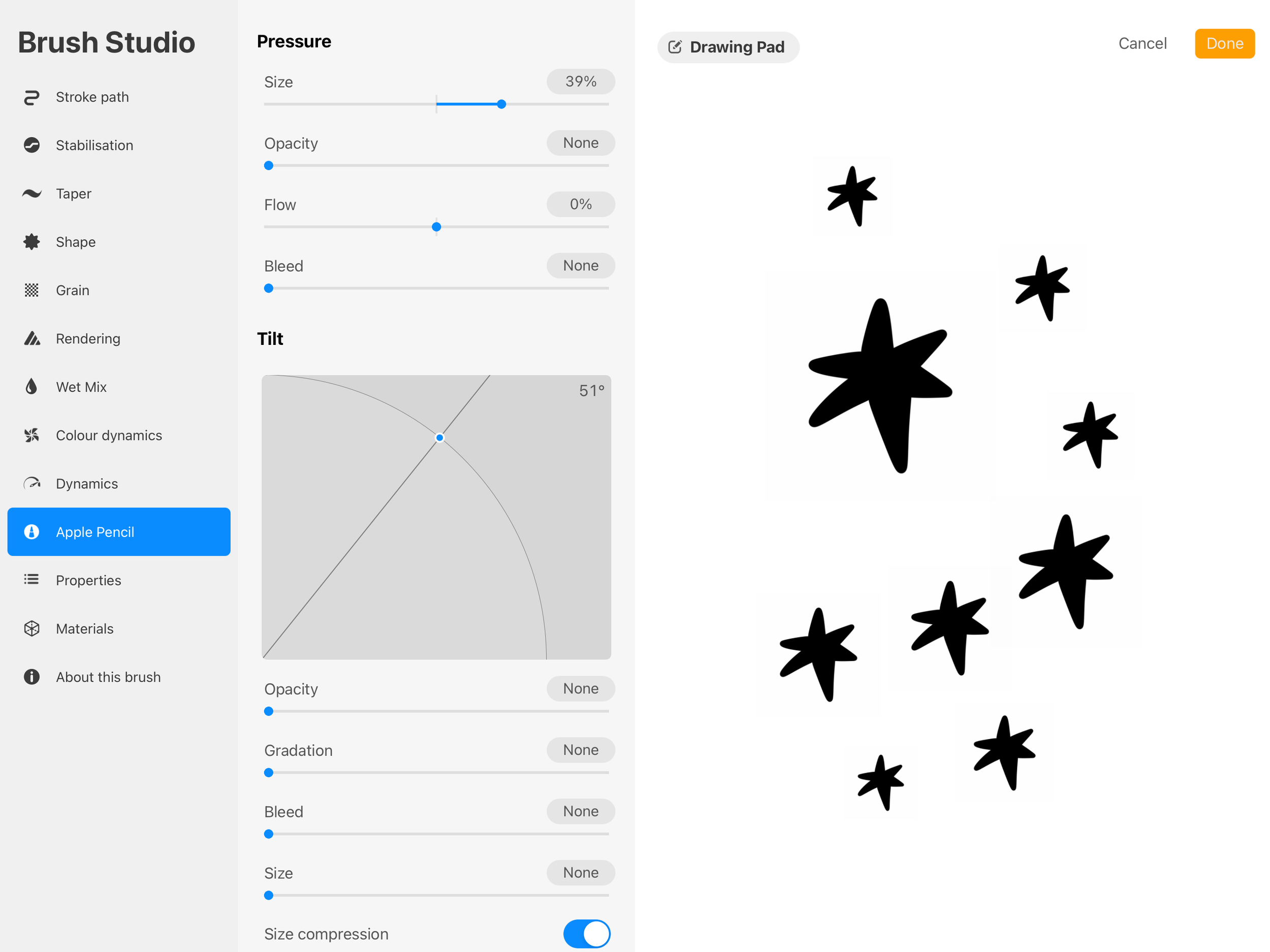 How to Create a Star Stamp Brush in Procreate: Step-by-Step Guide ...