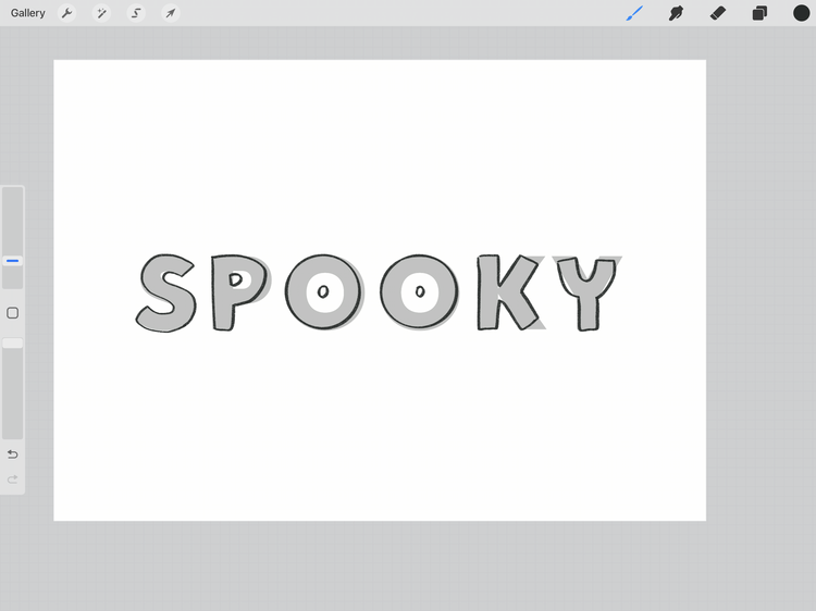 How to Create Spooky Drippy Halloween Lettering + Free Practice Guide ...