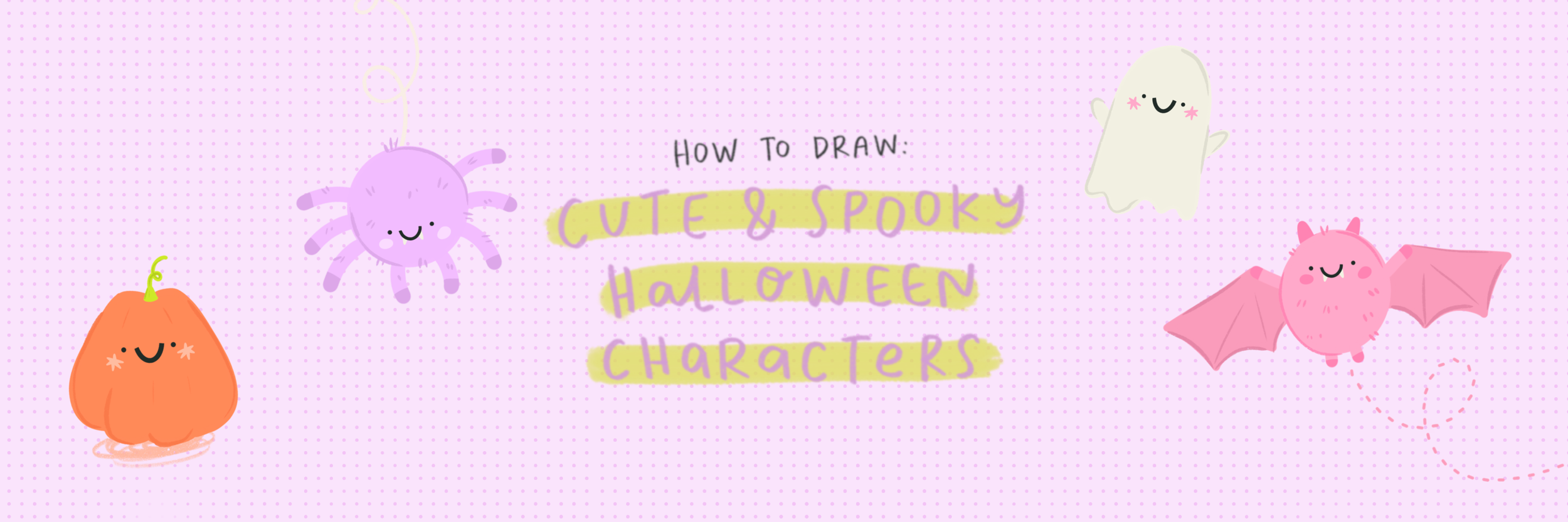 Easy Halloween Drawing Guide: Learn how to illustrate Cute and Spooky ...