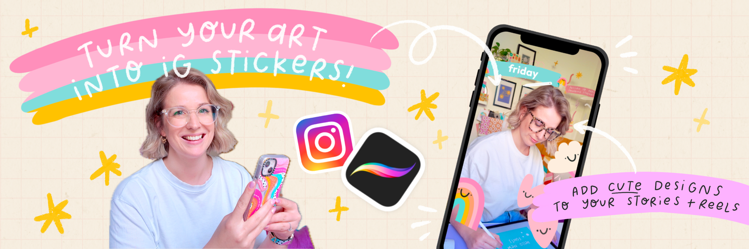 Step-by-Step Guide to Making Custom Instagram Stickers with Procreate ...