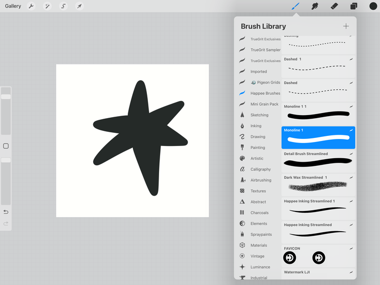 How to Create a Star Stamp Brush in Procreate: Step-by-Step Guide ...