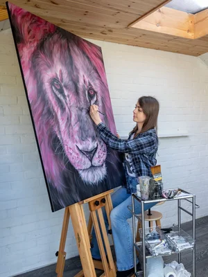 Wildlife Art | Wildlife portrait | Wildlife paintings — Jennifer ...