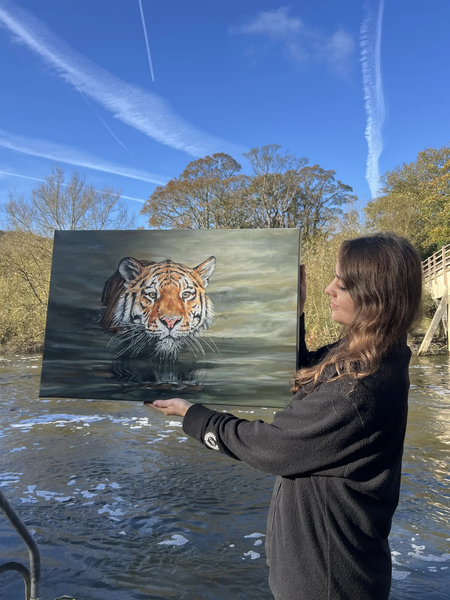 Wildlife Art | Wildlife portrait | Wildlife paintings — Jennifer ...