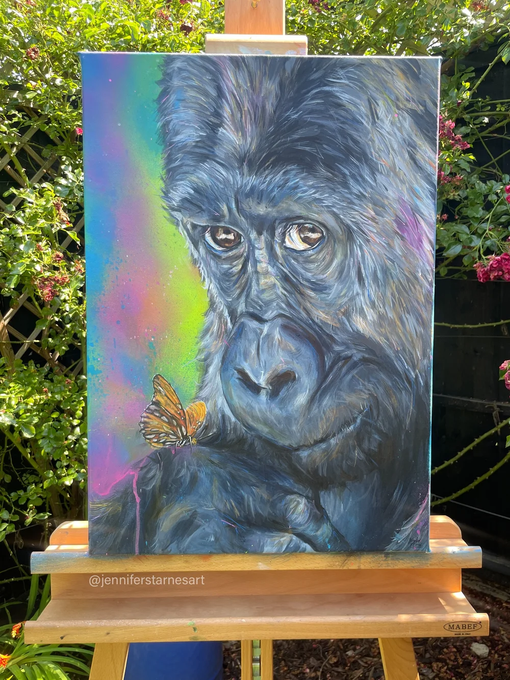 Wildlife Art | Wildlife portrait | Wildlife paintings — Jennifer ...