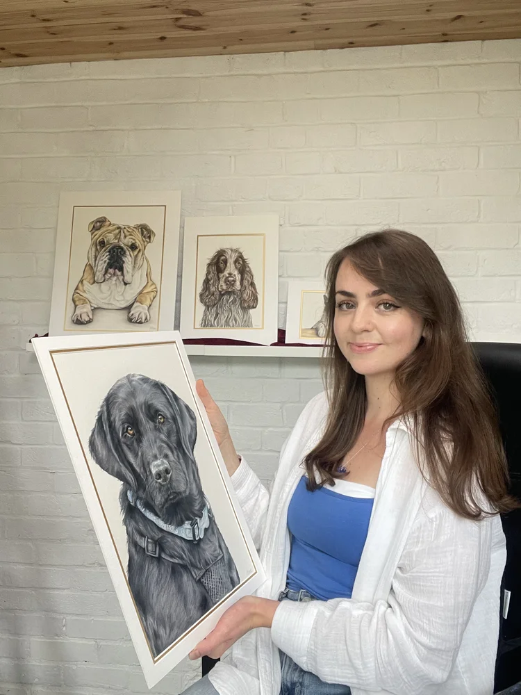 Pet portraits from photos | Pet portrait commissions | Pet artist ...