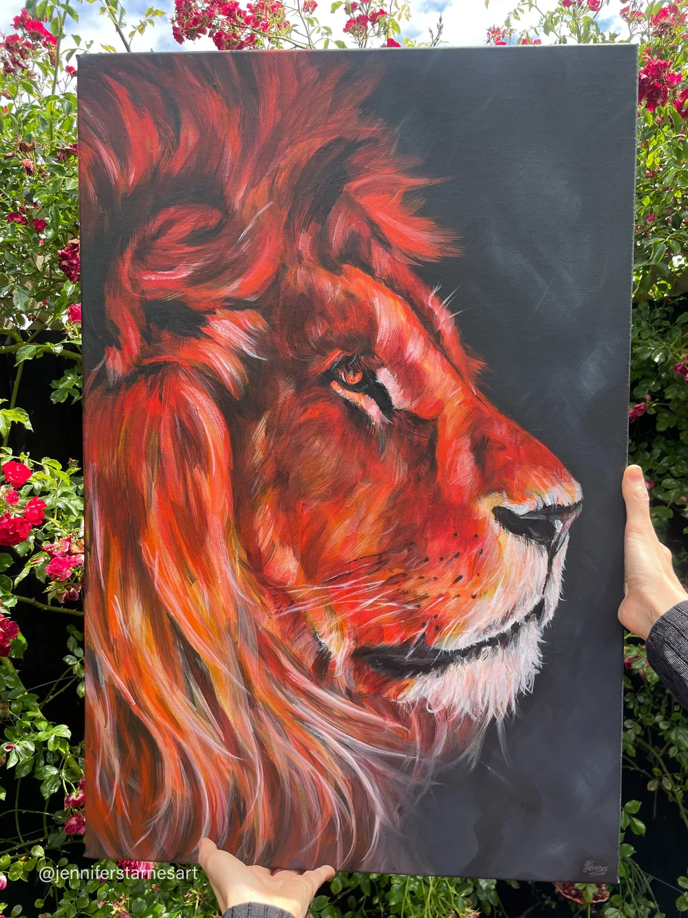Wildlife Art | Wildlife portrait | Wildlife paintings — Jennifer ...